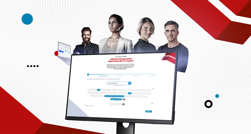 Passende Expert:innen auf Knopfdruck